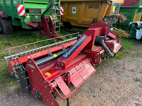 Kongskilde R600 3m Rotavator w/ Guttler Roller | Halse
